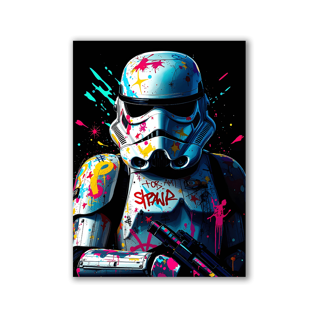 Graffiti Stormtrooper by Zenzdesign
