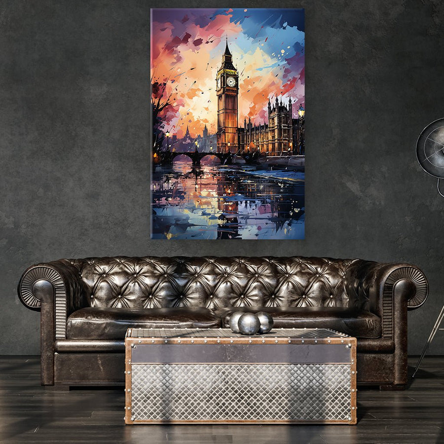 Big Ben London Pop Art by Catill