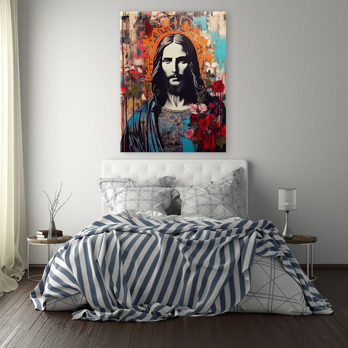 Jesus Pop Art by Frank Daske